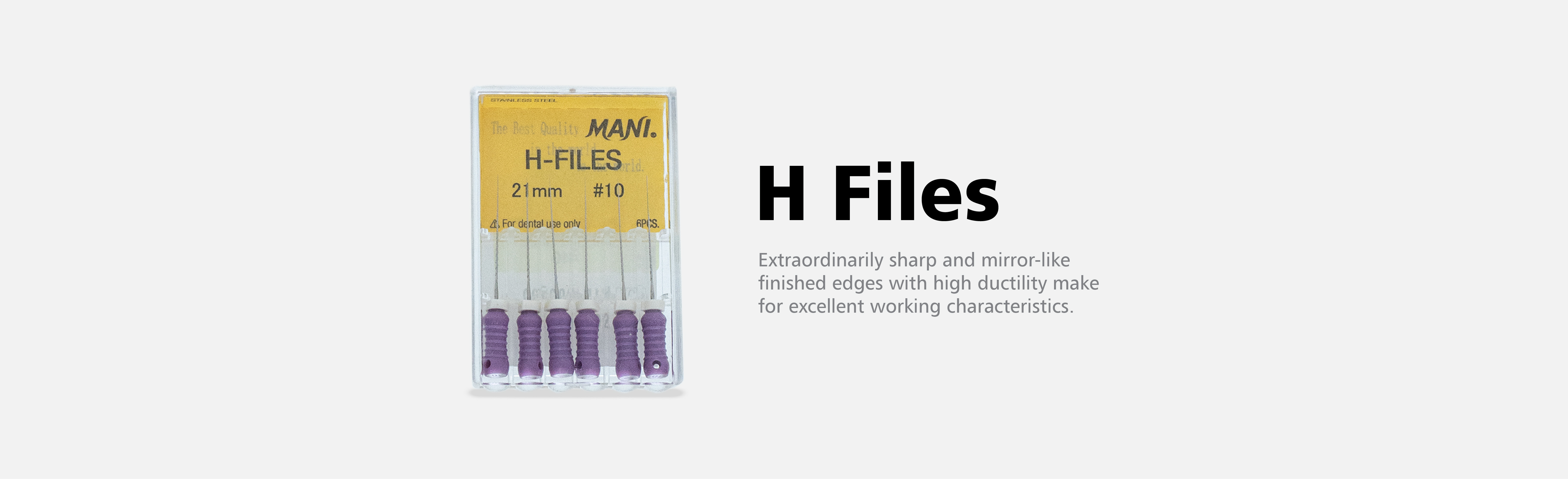 Buy Mani H-Files (Pack of 2)