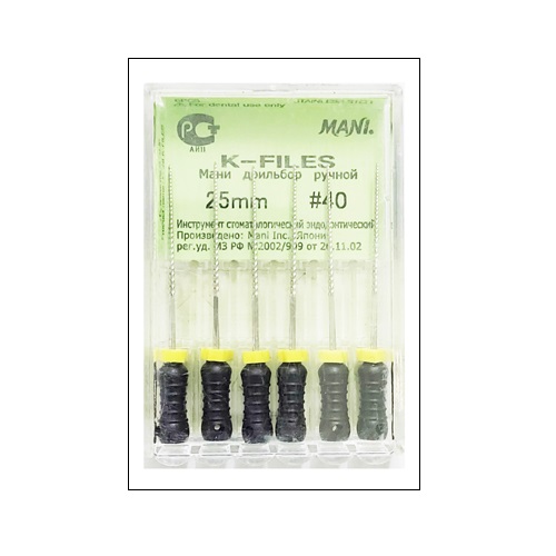 Buy Mani K Files 25mm #45 Online at Best Prices | Dentganga.com